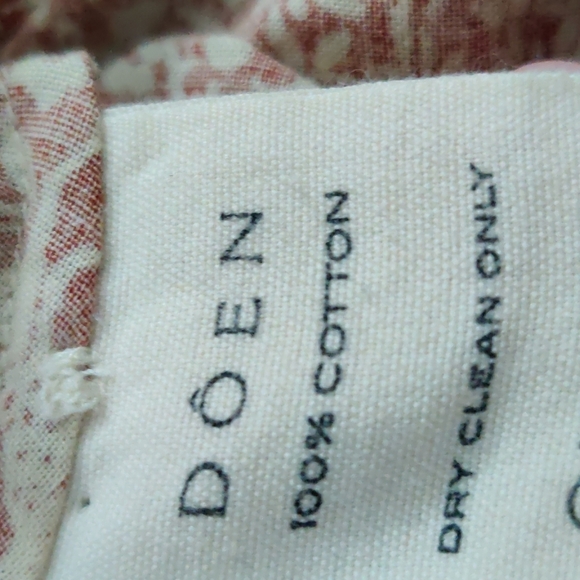 Doen | Tops | Doen Okeeffe Top In Rust Prancing Fawn Small | Poshmark